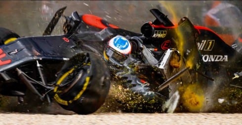 Fernando Alonso 'lucky to be alive' after horror Formula One crash ...
