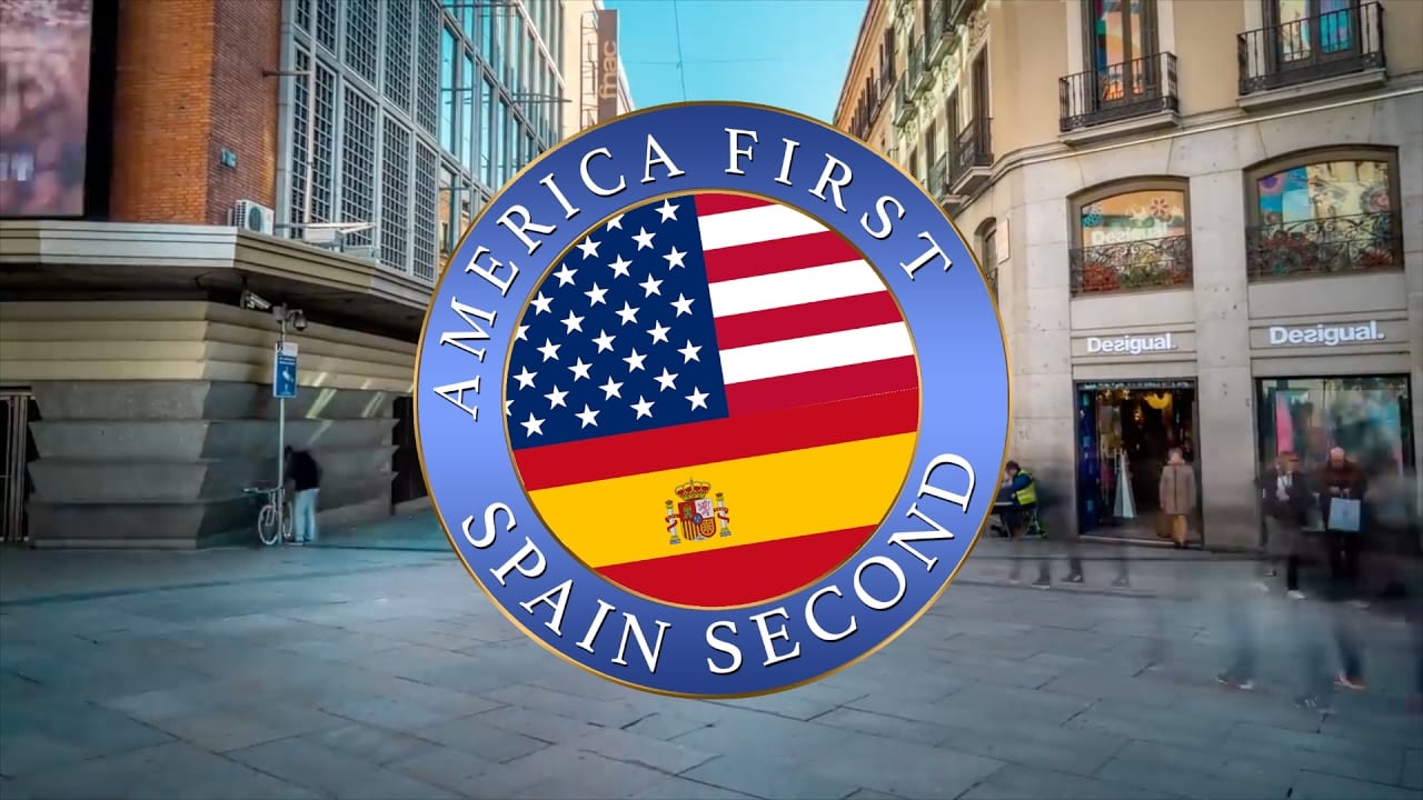 WATCH: 'America first, Spain second?' Hilarious video message to US ...