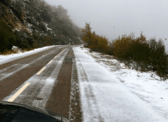 IN PHOTOS: Snow covers northern Spain as temperatures fall below 1C and ...