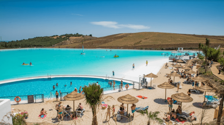 Buyers at biggest man-made lagoon in Europe will be welcomed to a ...