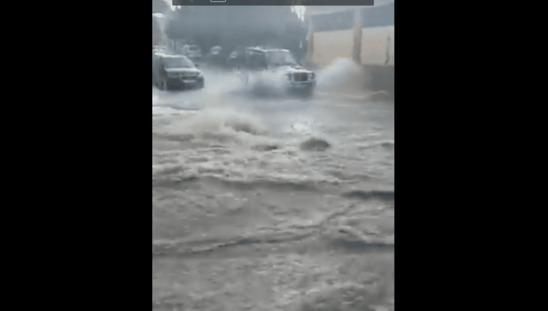 WATCH: Flash floods in Andalucia town following unseasonal rainfall ...