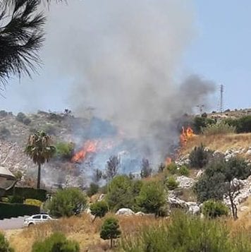 Forest fire erupts on Spain's Costa del Sol - Olive Press News Spain