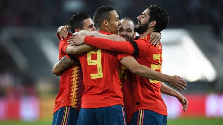 Spain take revenge over Germany with a 2-1 win to claim a fifth ...