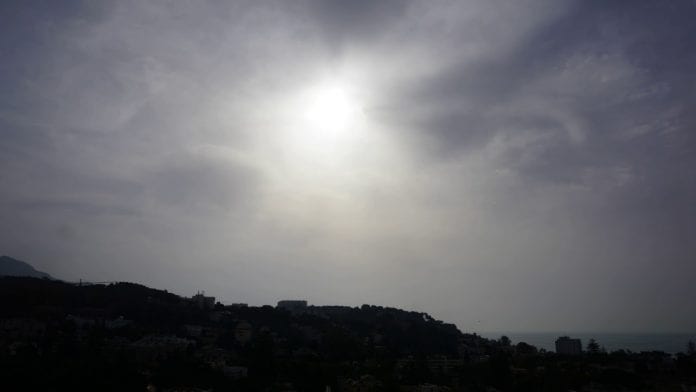 'Calima' phenomenon descends on Spain's Costa del Sol for two days as ...