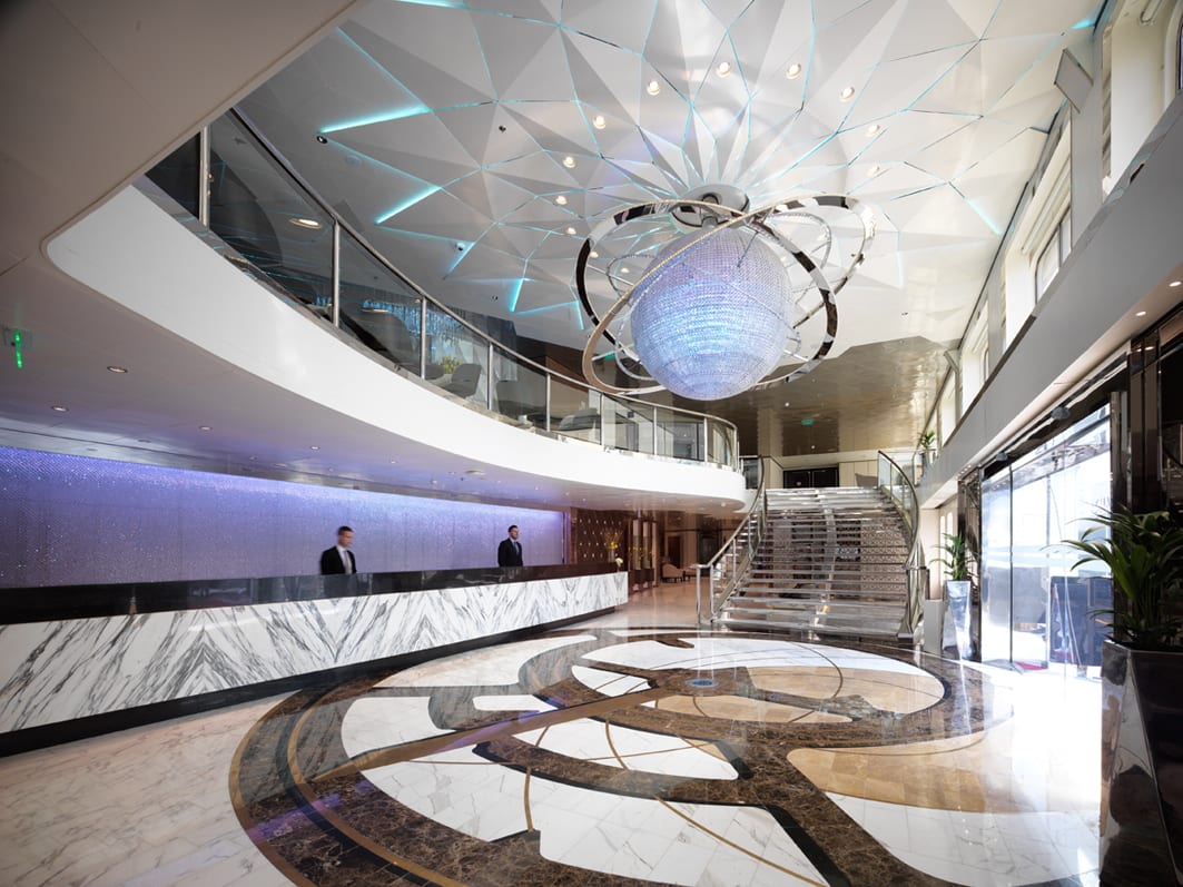 Step Aboard The Sunborn Gibraltar The Worlds First Five Star Super