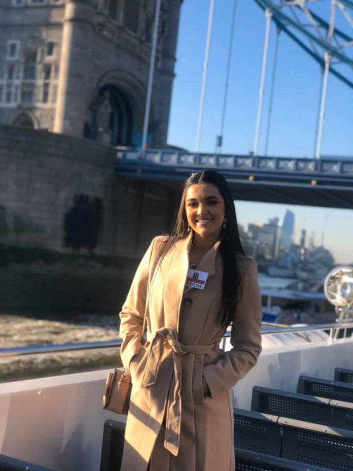 Gibraltarians back this woman to win the Miss World Pageant held in the ...