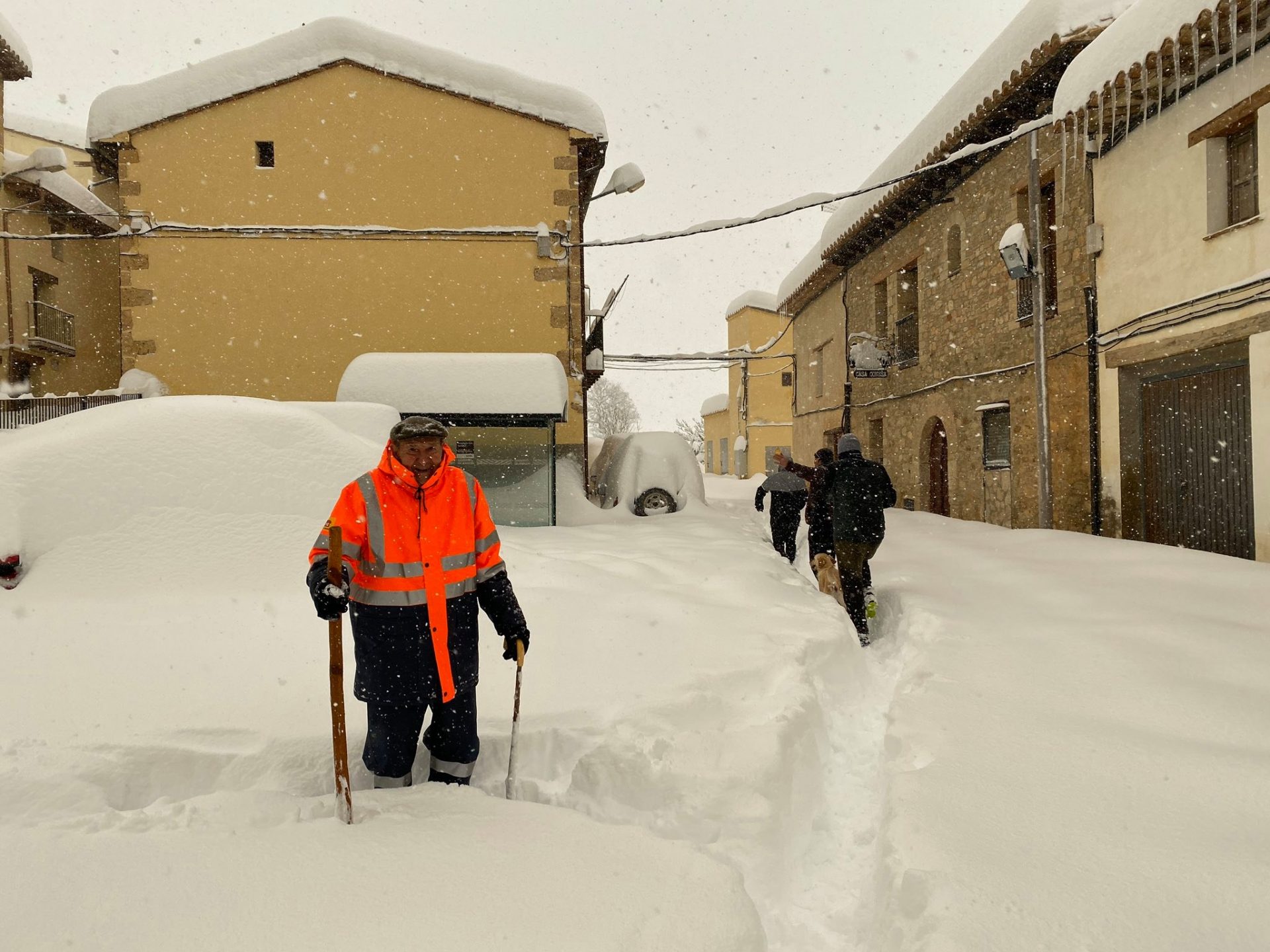 IN PICS: Parts of Spain see 'worst snow in 50 years' as Storm Gloria ...