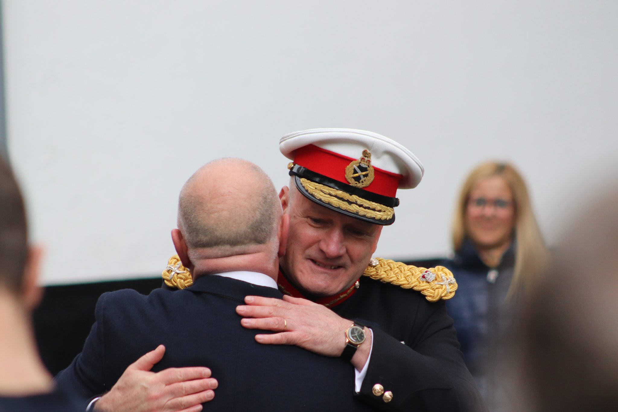 IN PICTURES: Tears flow as Governor leaves Gibraltar