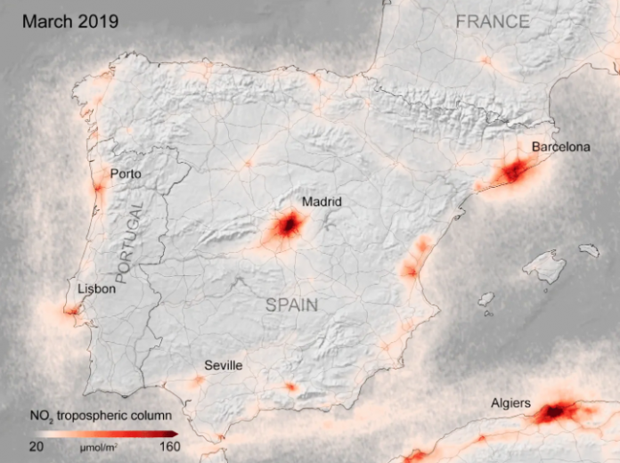 European Space Agency proves lock-down leads to significant drop in ...