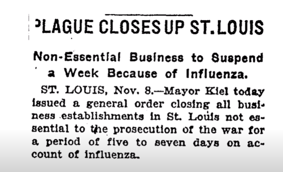 A century ago we beat the worst pandemic in modern history with ...