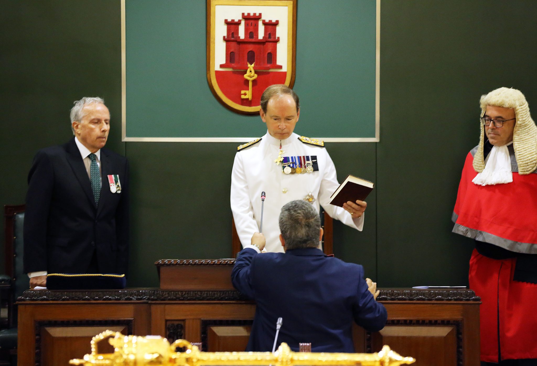 Chief Minister asks governor to work with him for good of Gibraltar