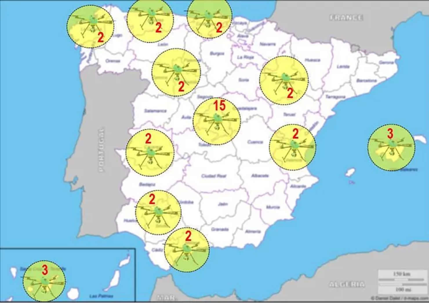 Eye in the sky: Spain launches new fleet of traffic drones to patrol ...