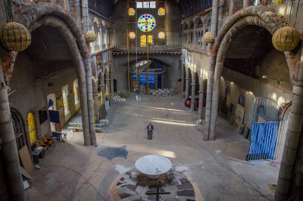 IN PICS: Take a look at Spain's extraordinary scrap cathedral built ...