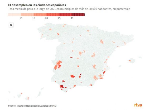 MAPPED: Spain’s shocking north-south divide revealed in latest poverty ...