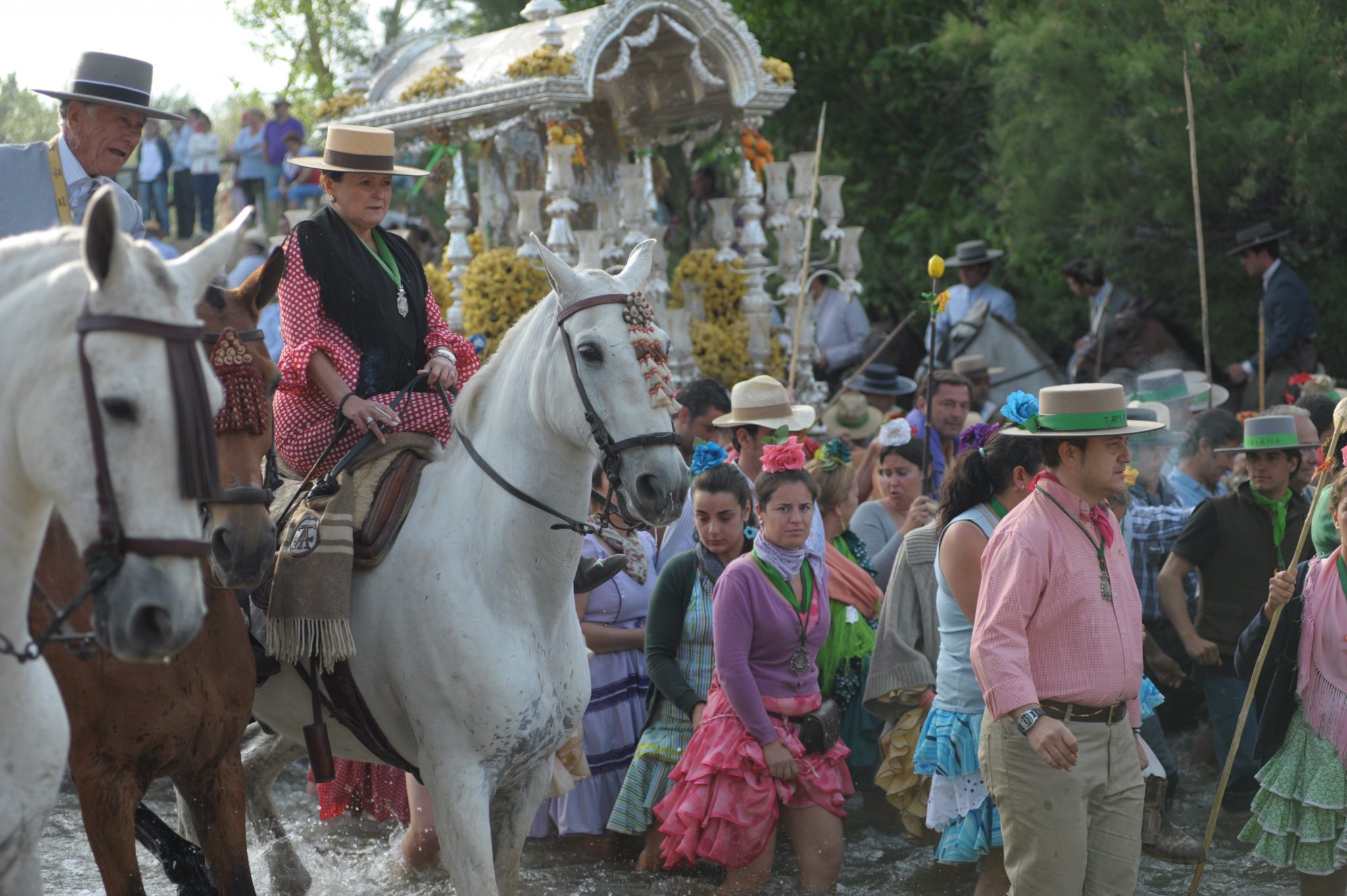 VIRGIN'S BACK: The return of ancient pilgrimage the Romeria del Rocio ...