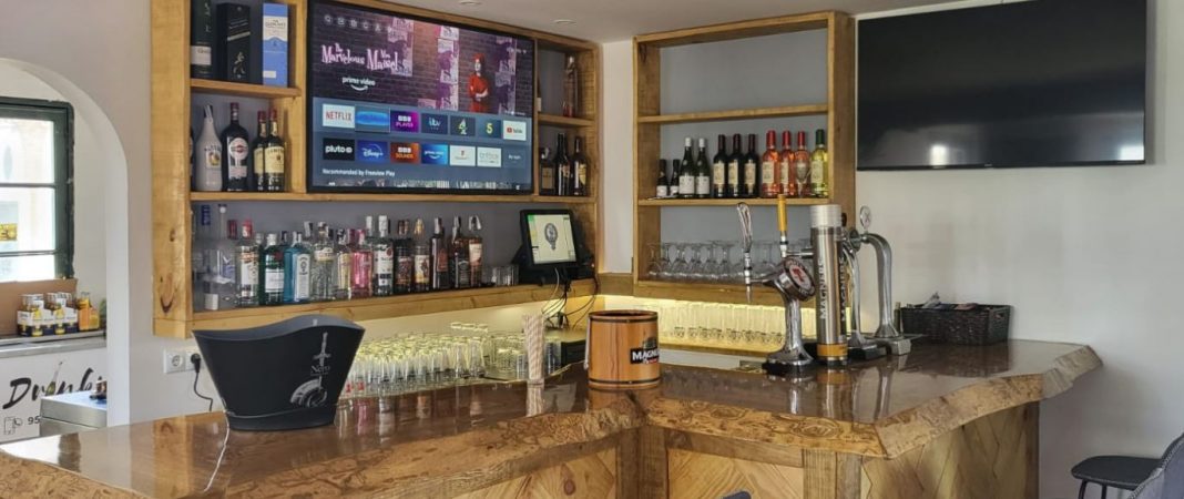 Royal McGregor bar in Calahonda on Spain's Costa del Sol offers a ...