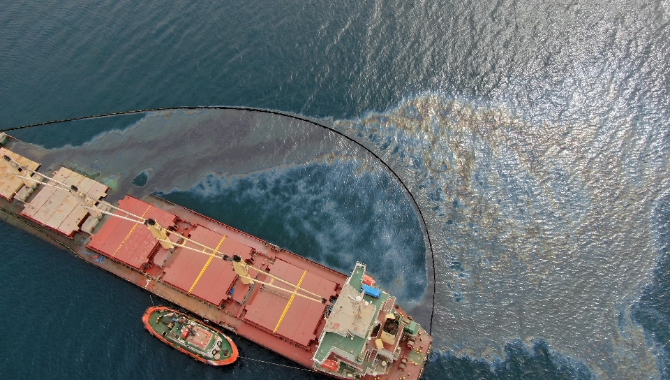 Oil Spill Ship