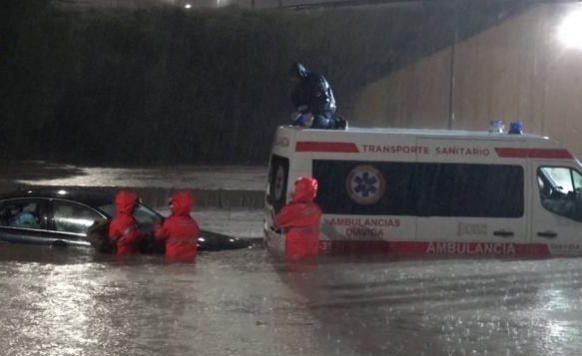 Benidorm floods: Weather warning for Costa Blanca's Valencia, Alicante ...