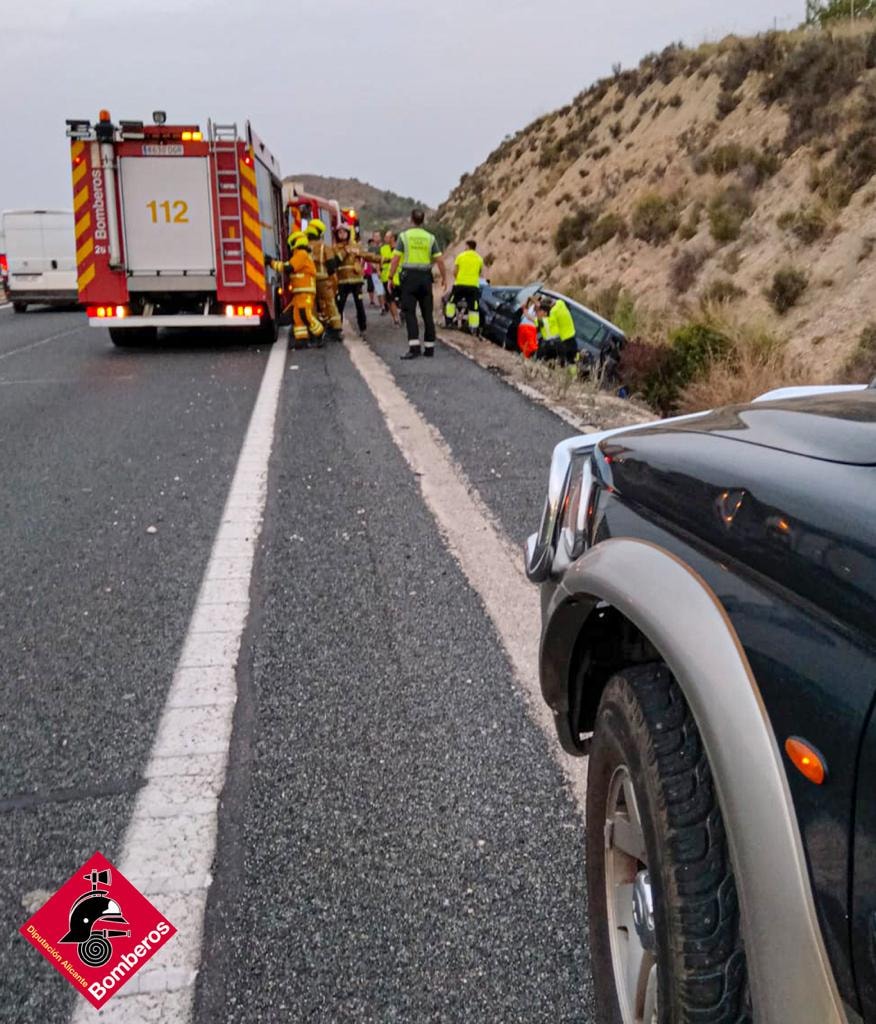 Four children escape with minor bruises after spectacular car crash on ...