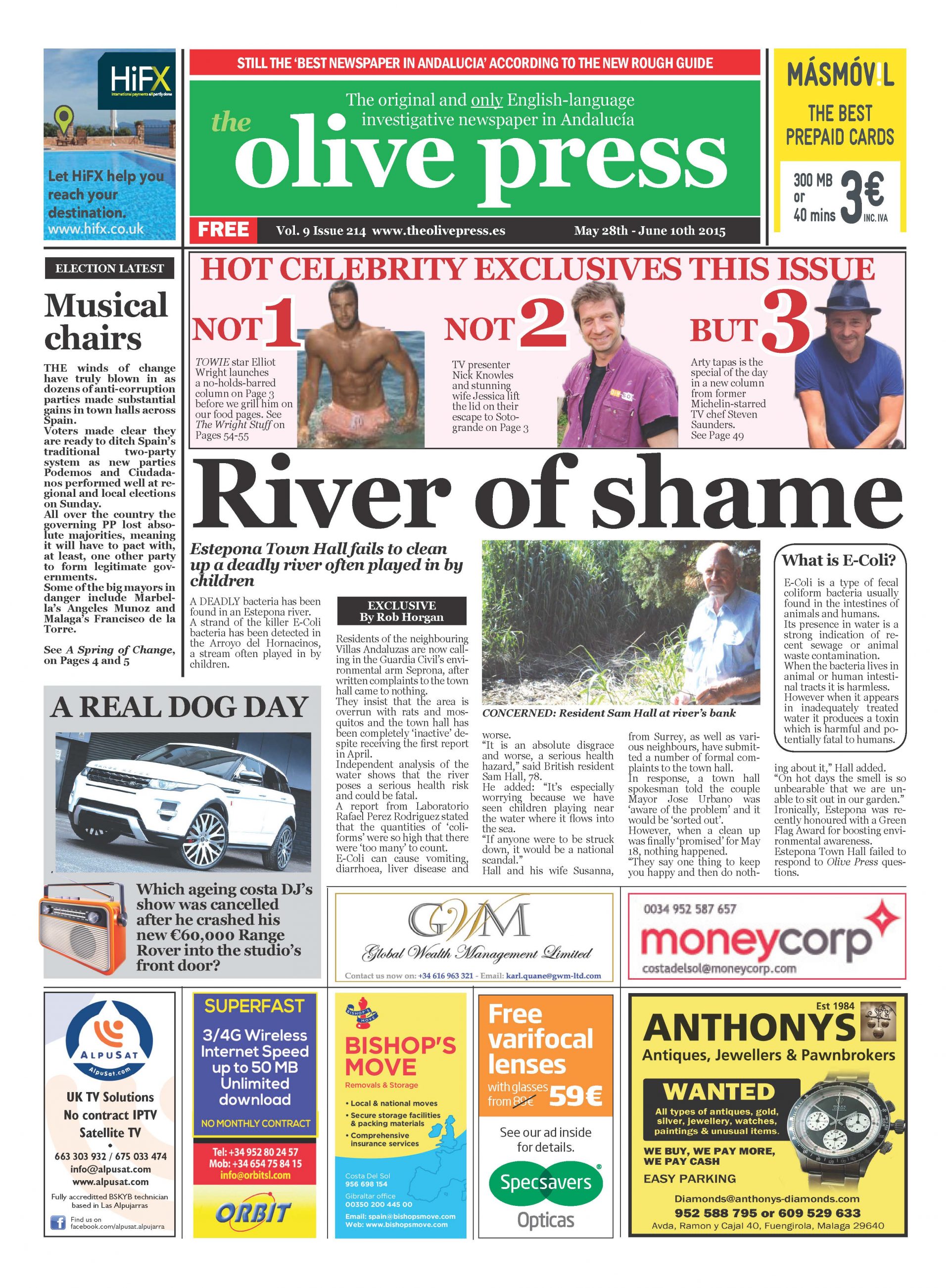 UNITED AGAIN: Celebrity Chef Steven Saunders and TOWIE's Elliott Wright ...