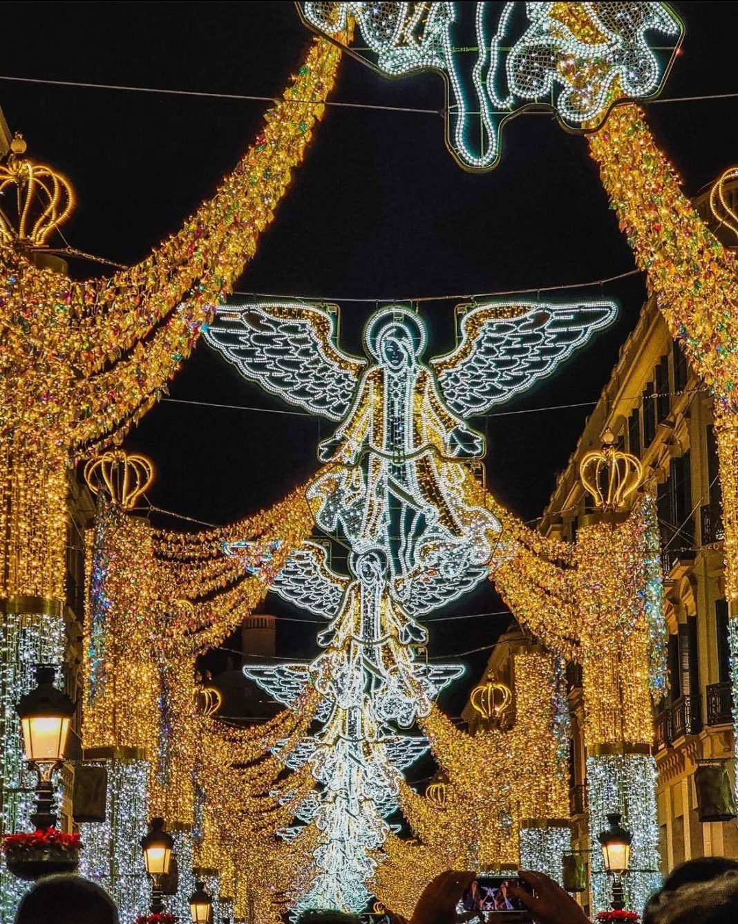 Spectacular Malaga Christmas lights live up to hype as one of Spain's ...