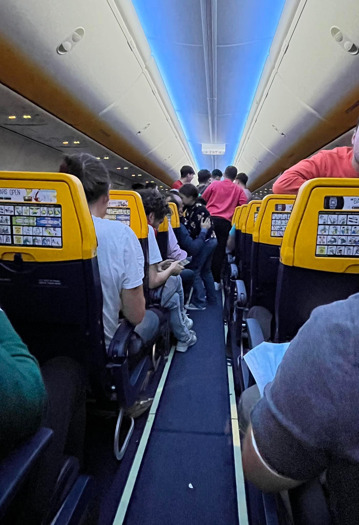 EXCLUSIVE: Angry passengers storm off Ryanair flight bound for Malaga ...