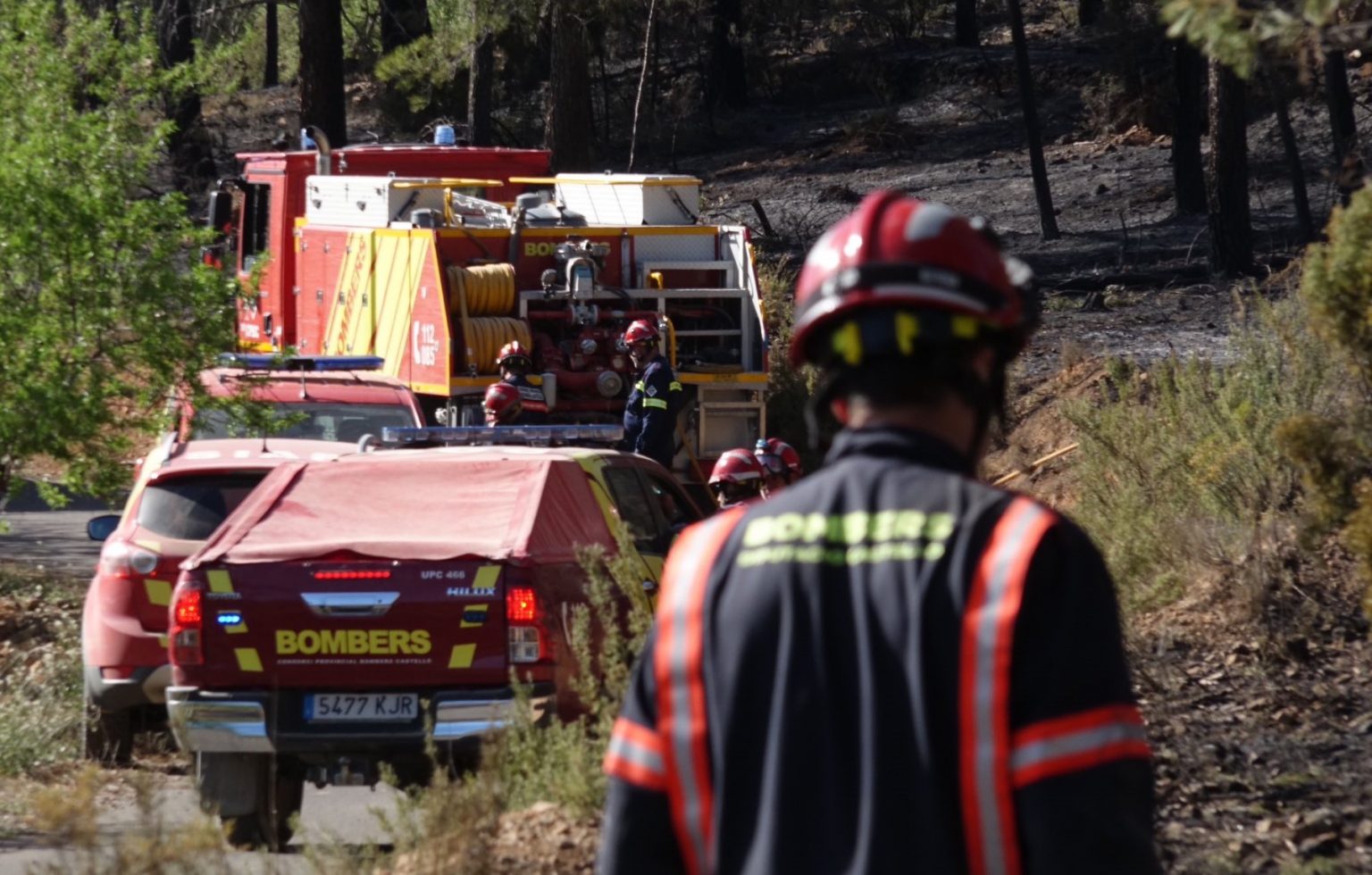 Devastating fire brought under control that forced evacuations in Spain ...