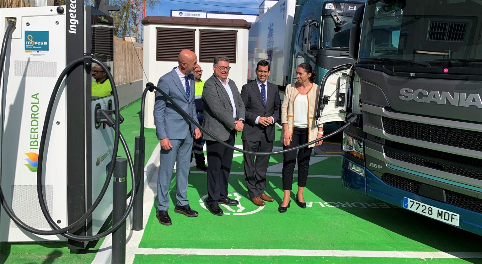 Spain's first public electric charge points for lorries enter service ...