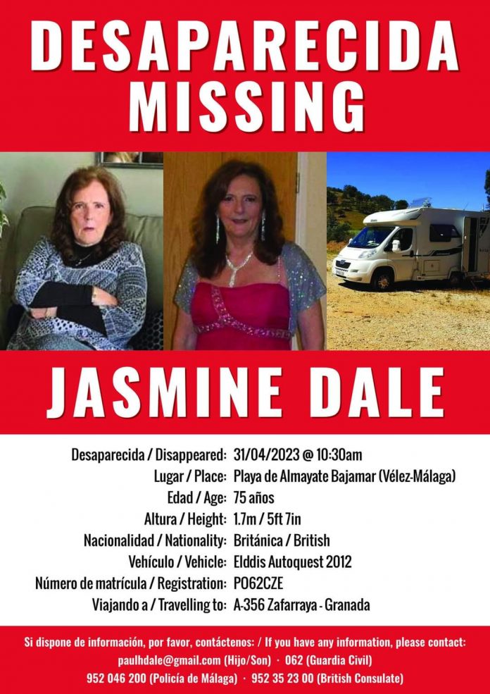 MISSING PERSON: Have you seen Jasmine Dale, 73, last seen driving a UK ...