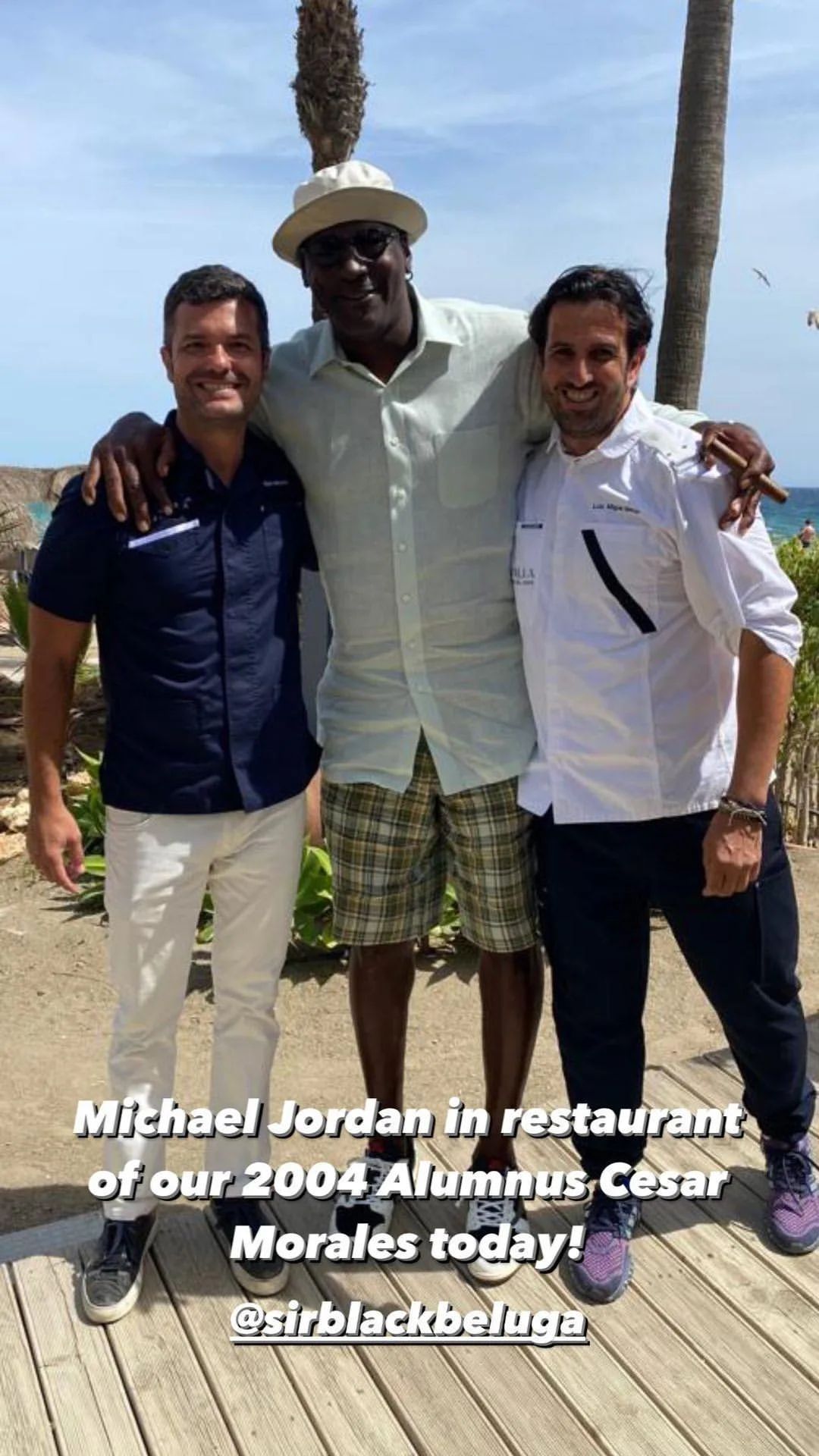 MICHAEL JORDAN EN MARBELLA: Se revela la misteriosa celebridad alta que llama la atención en la ...