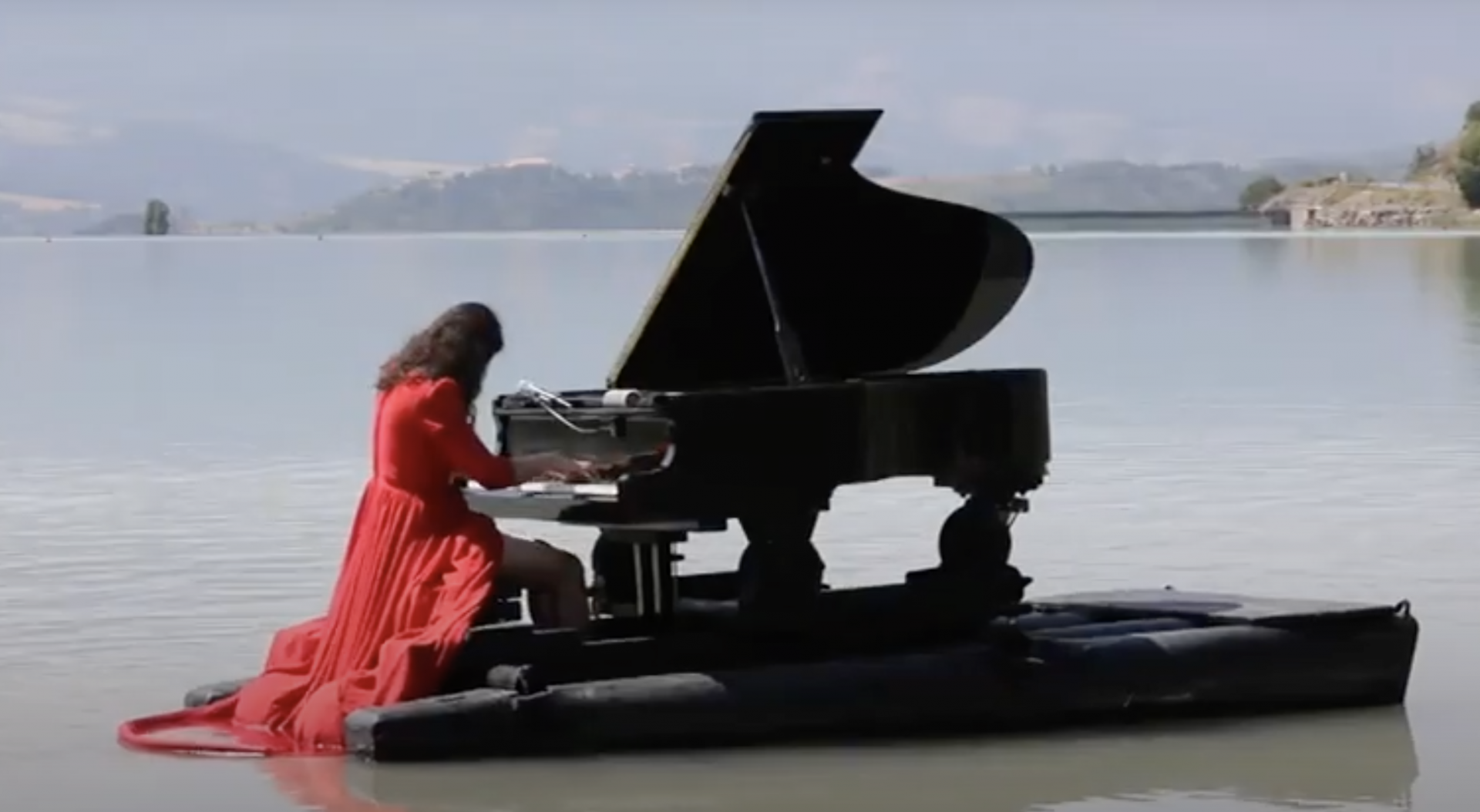 Floating piano concert in town for one show only on eve of summer tour ...