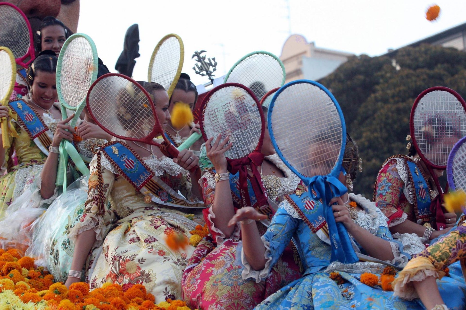 Spain's Valencia gears up for 'Battle of the Flowers' where using a ...