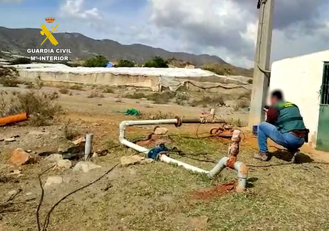 Police uncover network of illegal water wells being used to irrigate farmland in Spain's Murcia ...