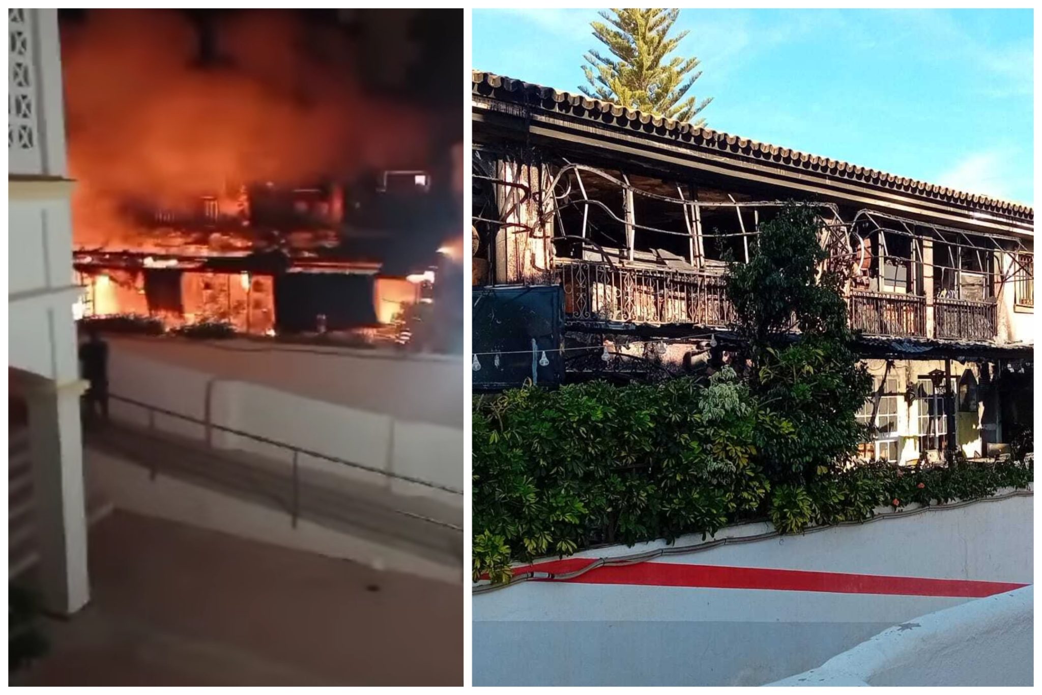 EXCLUSIVE: Popular expat bar 'is torched by an arsonist' in shocking ...