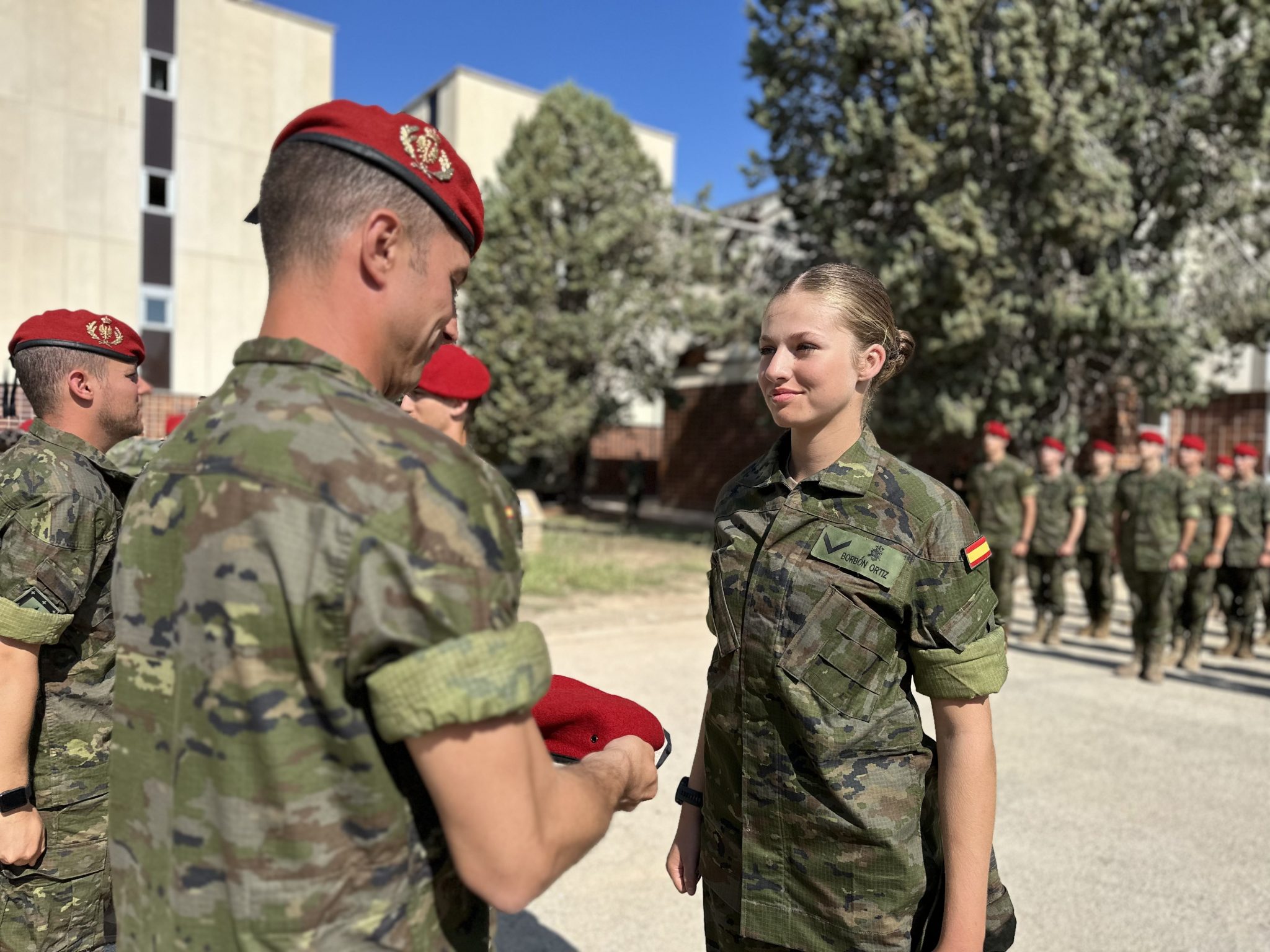 IN PICTURES: Princess Leonor of Spain, 17, put through her paces in ...