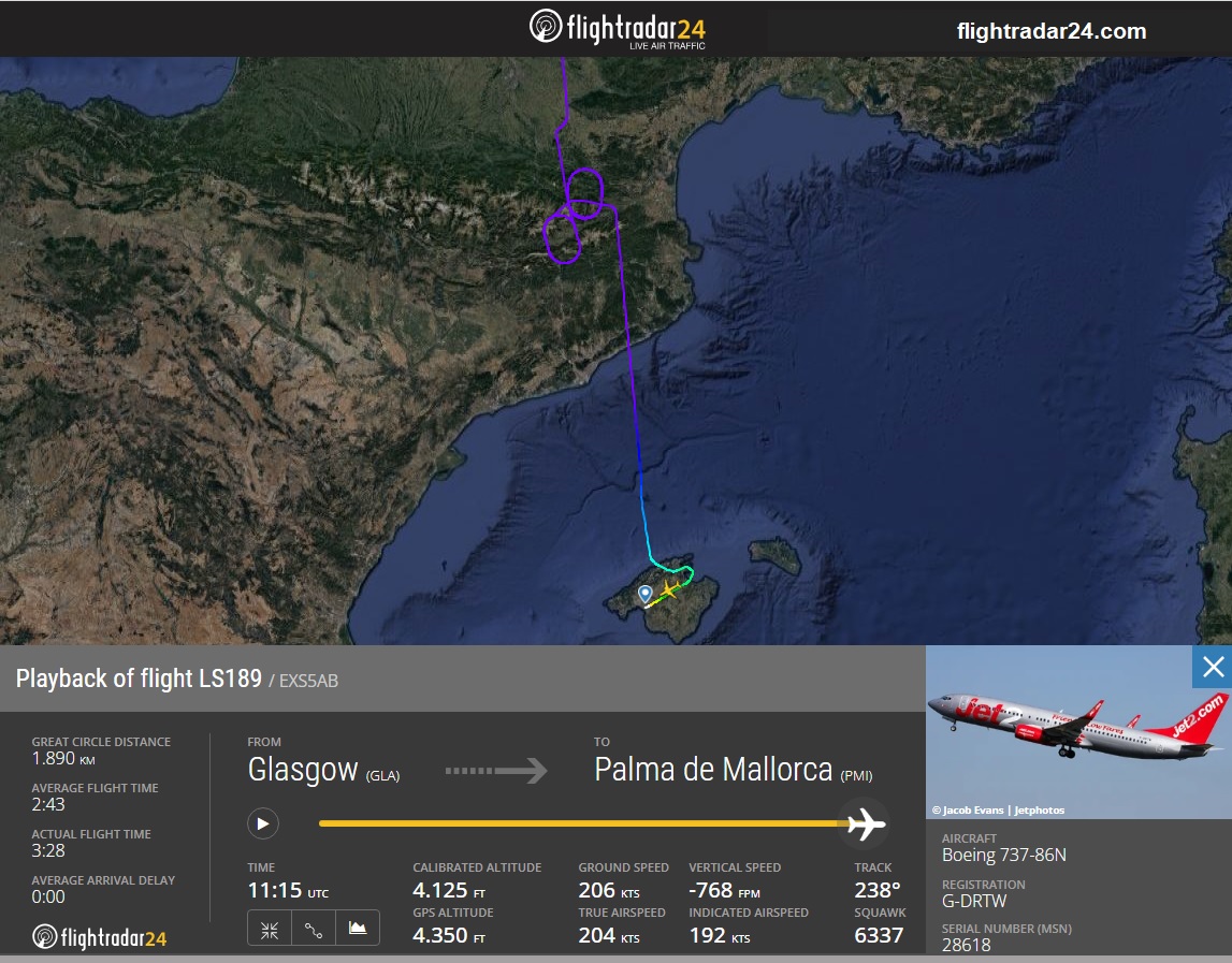 FUEL MAYDAY: Jet2 aircraft from Scotland makes emergency landing in ...