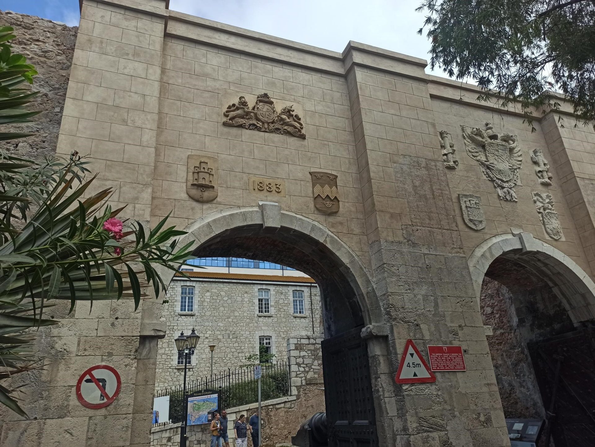 Iconic Southport Gates at entry to Gibraltar's Main Street get major ...