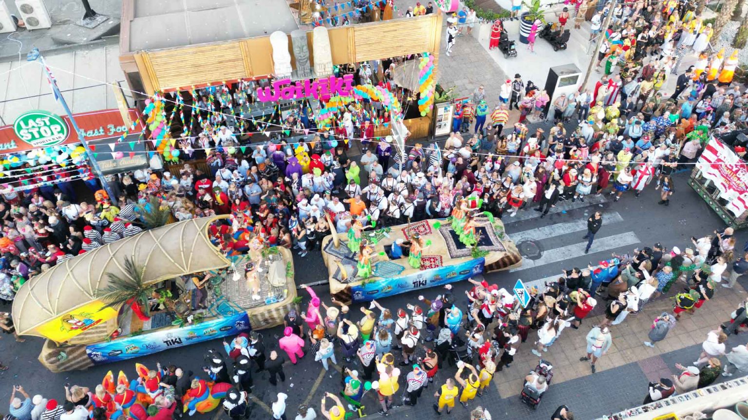 IN PICS: Benidorm awash with British expats and tourists lining the ...
