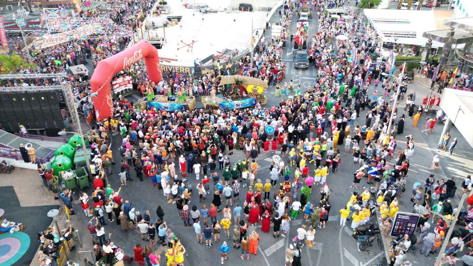 IN PICS: Benidorm awash with British expats and tourists lining the ...