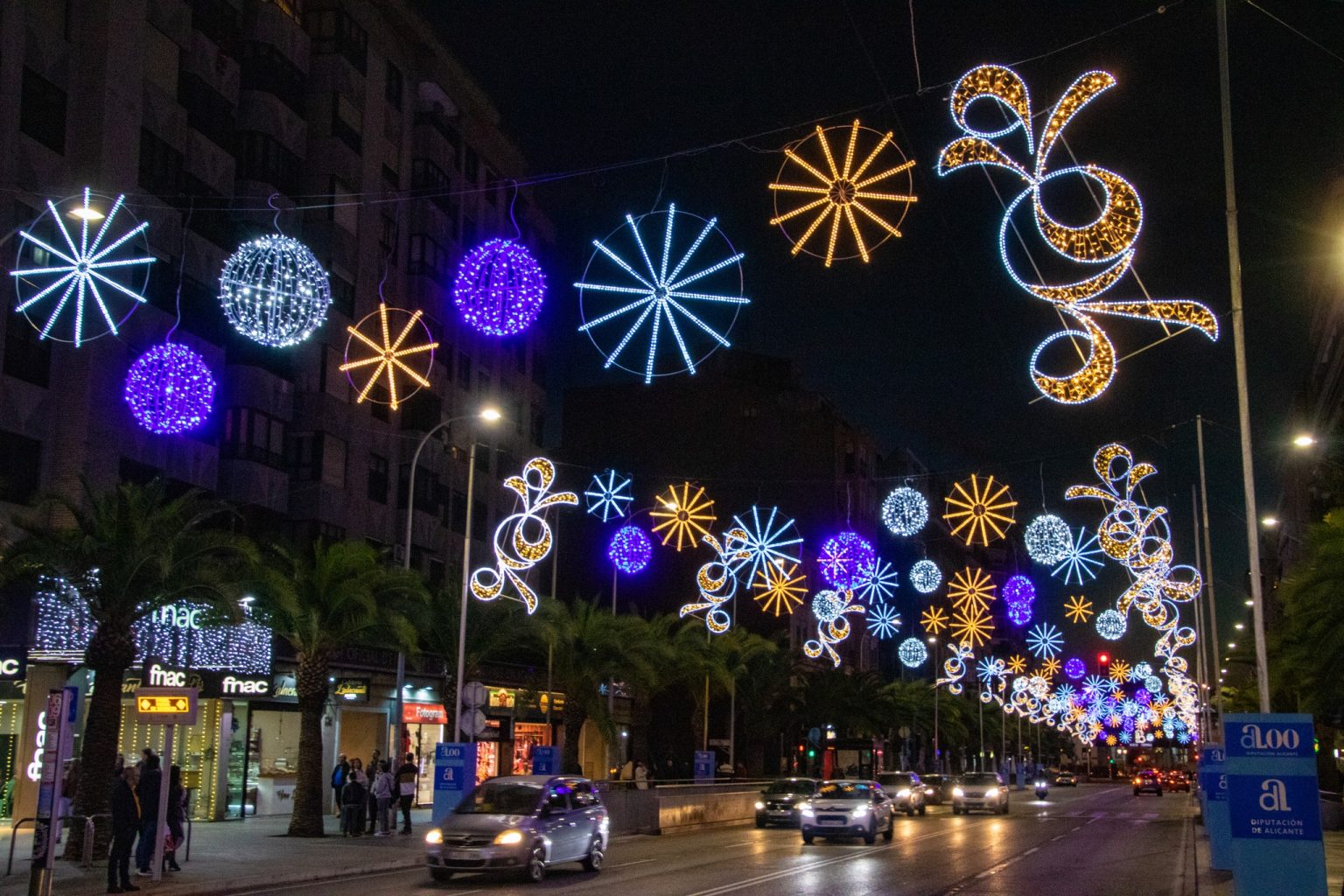One of Spain's most spectacular Christmas light displays gears up for ...