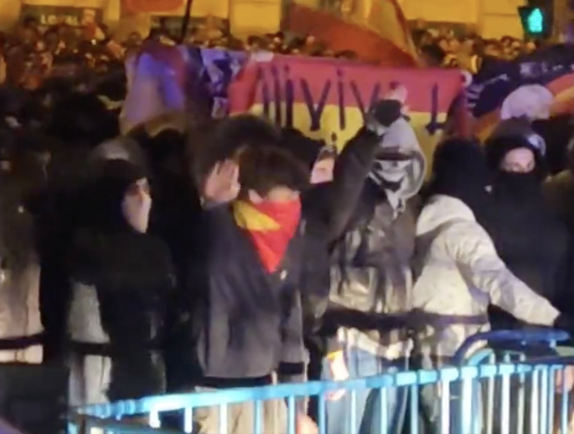 Dozens arrested during violent anti-government protests in Madrid ...