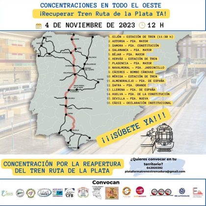 Campaign launched to bring back 'silver route' train network connecting ...