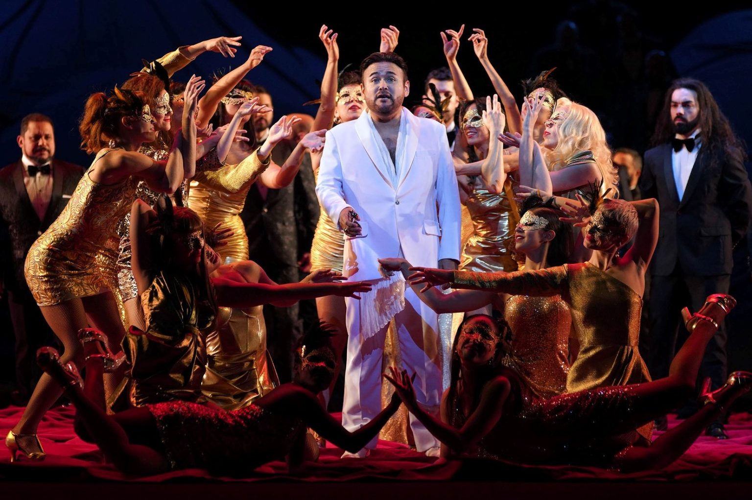 Opera fans shocked by classic work using brothel setting with nude ...