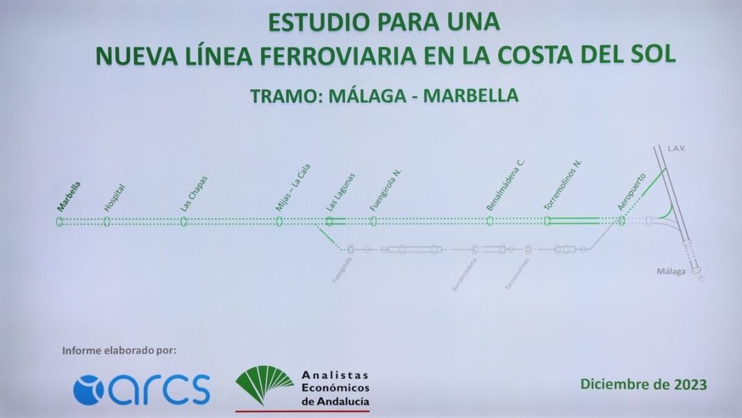 Revealed: New €2.7bn plan to extend Malaga city’s train network to ...