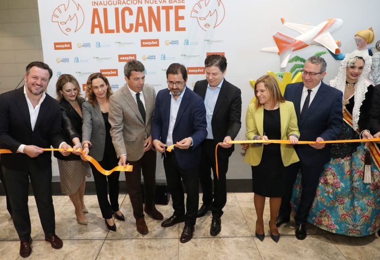 EasyJet opens new base on Spain’s Costa Blanca: Budget airline launches ...