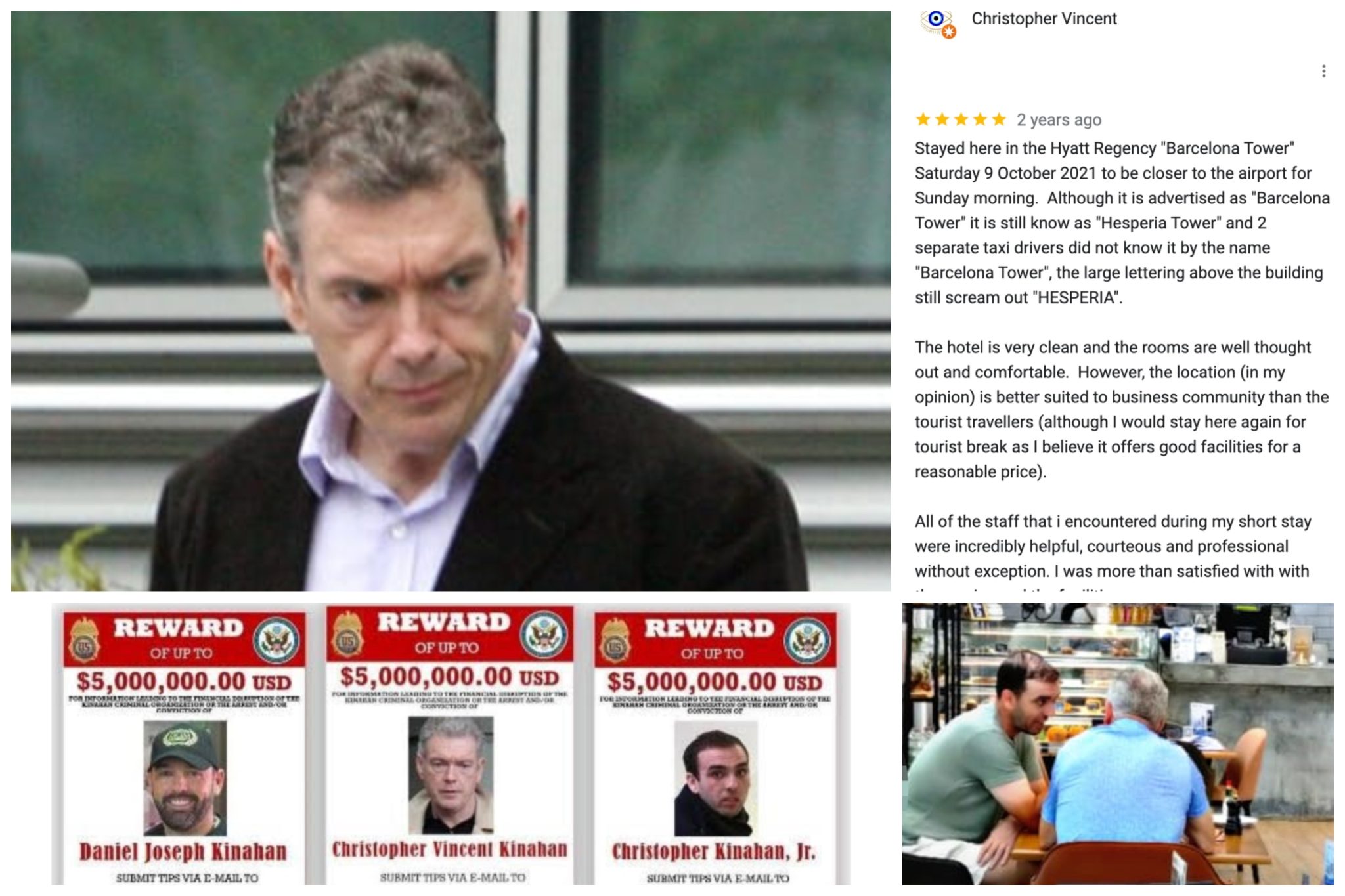 Revealed: The dining secrets of Irish mafia boss Christy Kinahan after ...