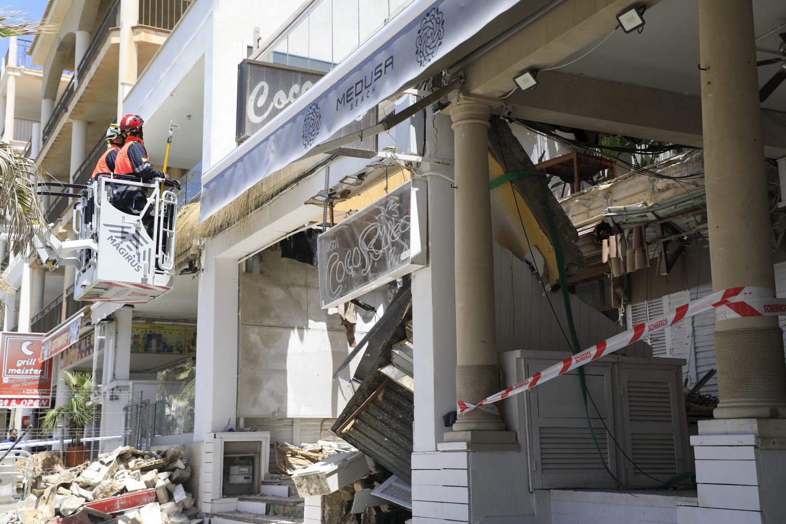 Mallorca bar owner charged with reckless homicide following building ...