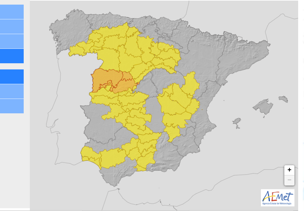 Weather warnings in Spain: Blood rain and HAIL hit Andalucia and beyond ...