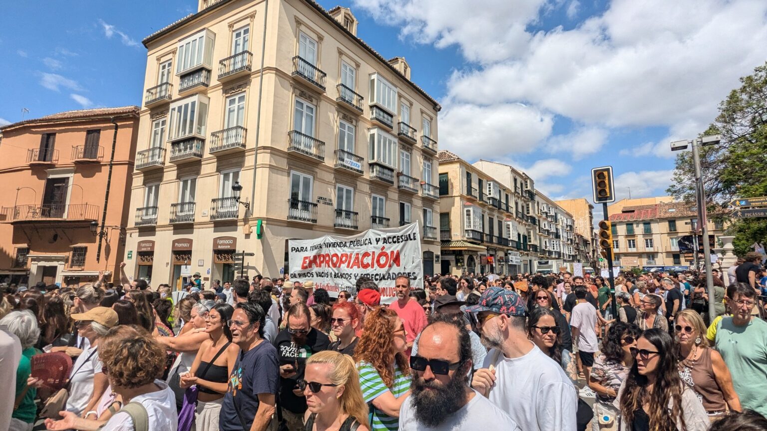 Thousands of locals take to the streets of Malaga in latest protest ...