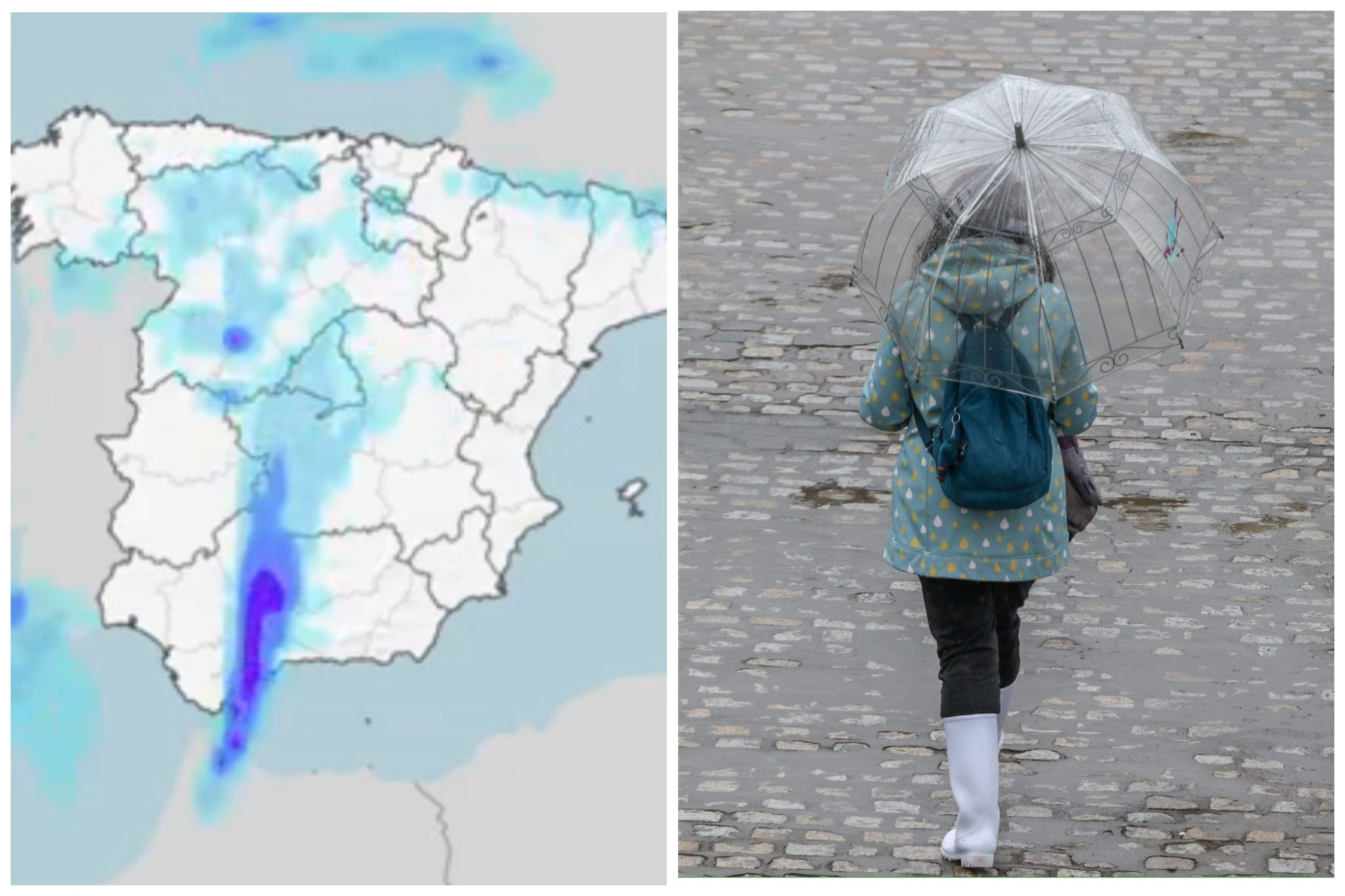 Weather warning for southern Spain: New DANA will bring rain, storms ...